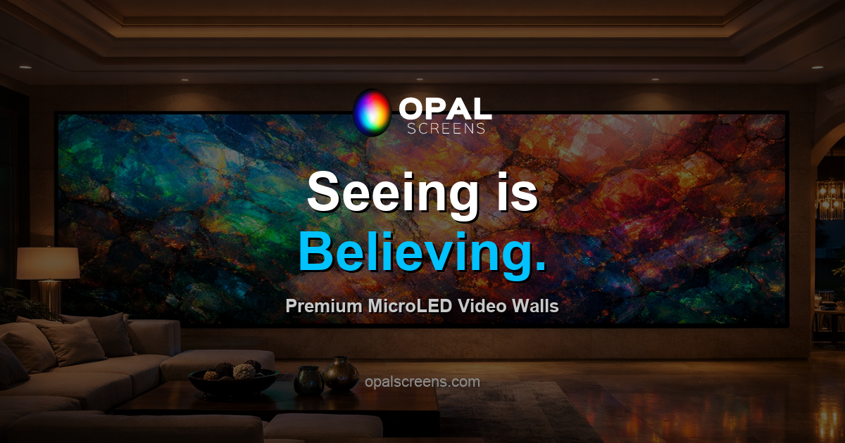 Opal Screens | Premium MicroLED Video Walls